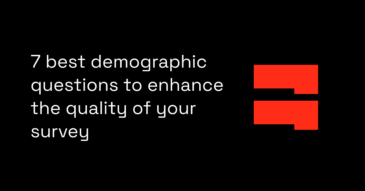 7 best demographic questions to enhance the quality of your survey ...