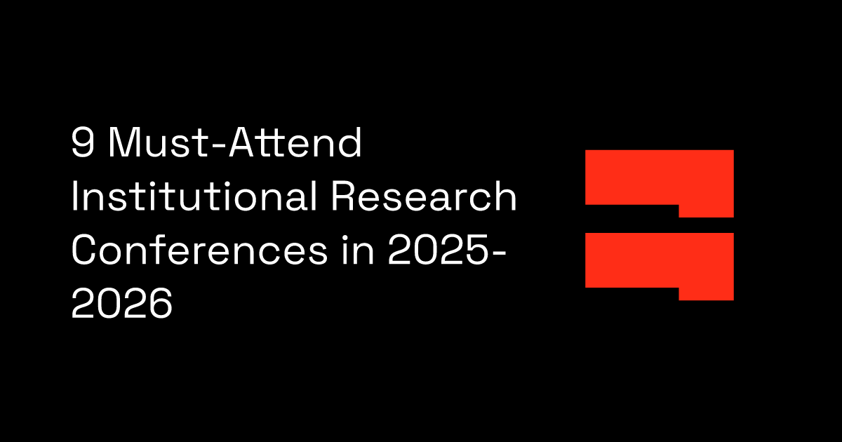 9 Must-Attend Institutional Research Conferences in 2025-2026 | BlockSurvey