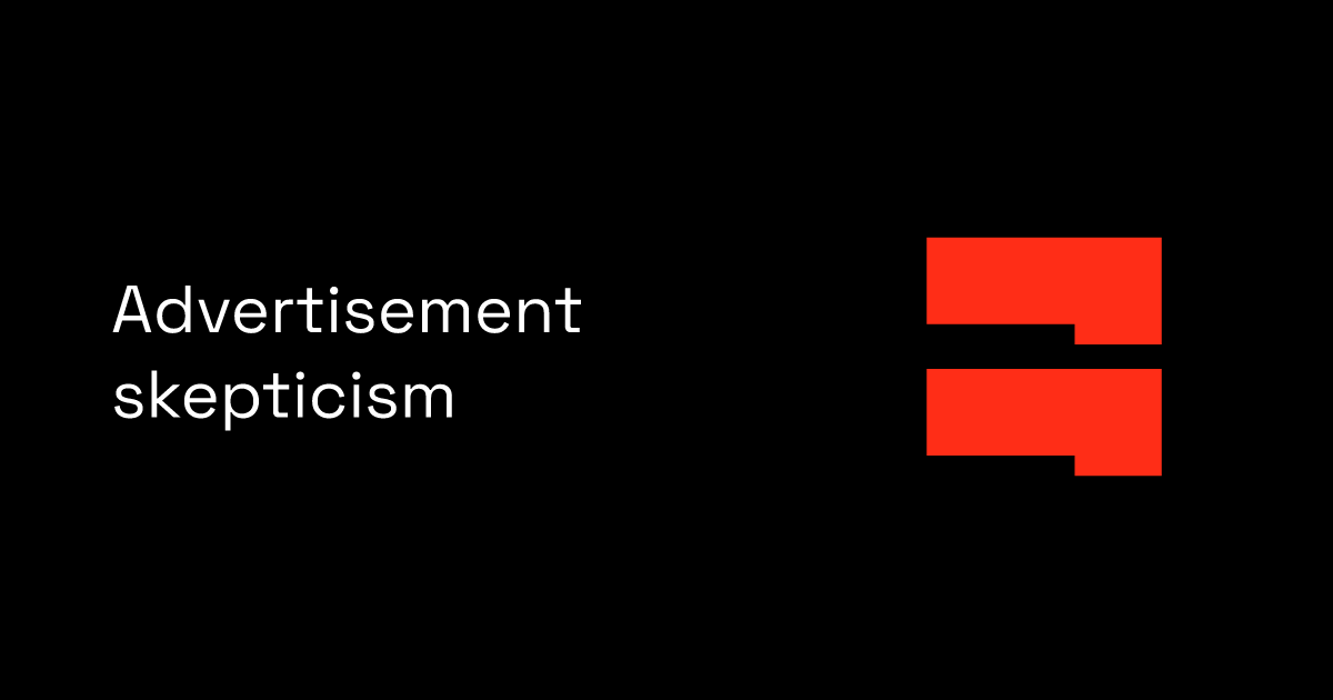 Advertisement skepticism