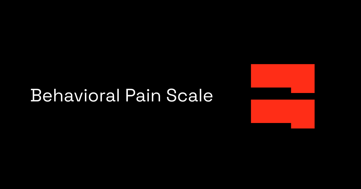 Behavioral Pain Scale