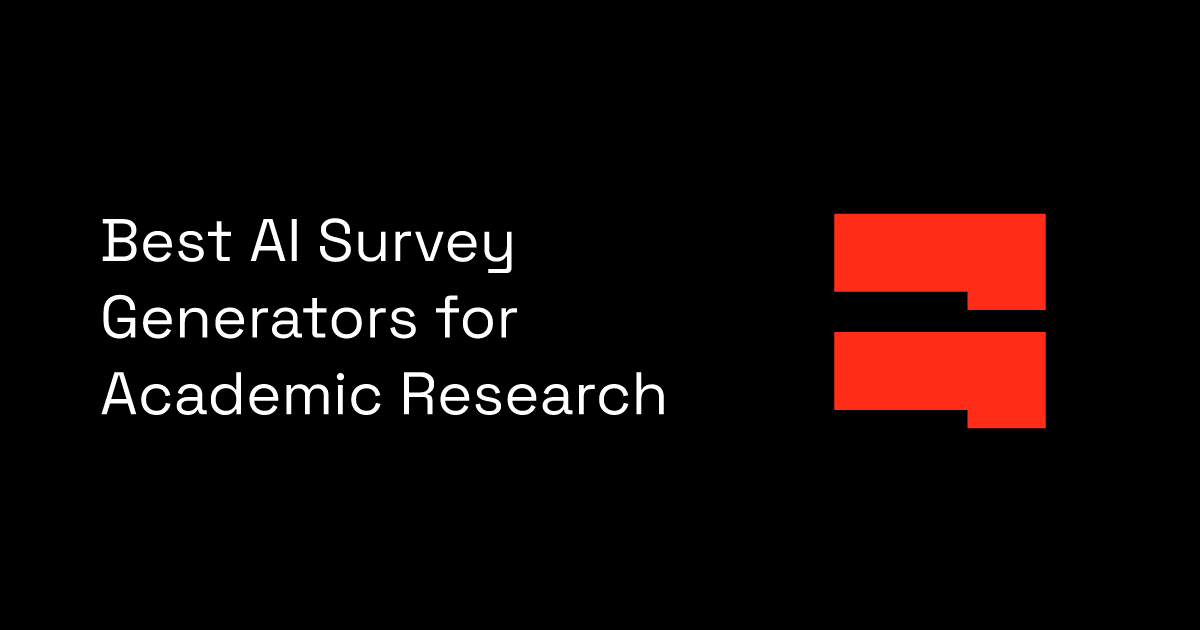 Best AI Survey Generators for Academic Research | BlockSurvey