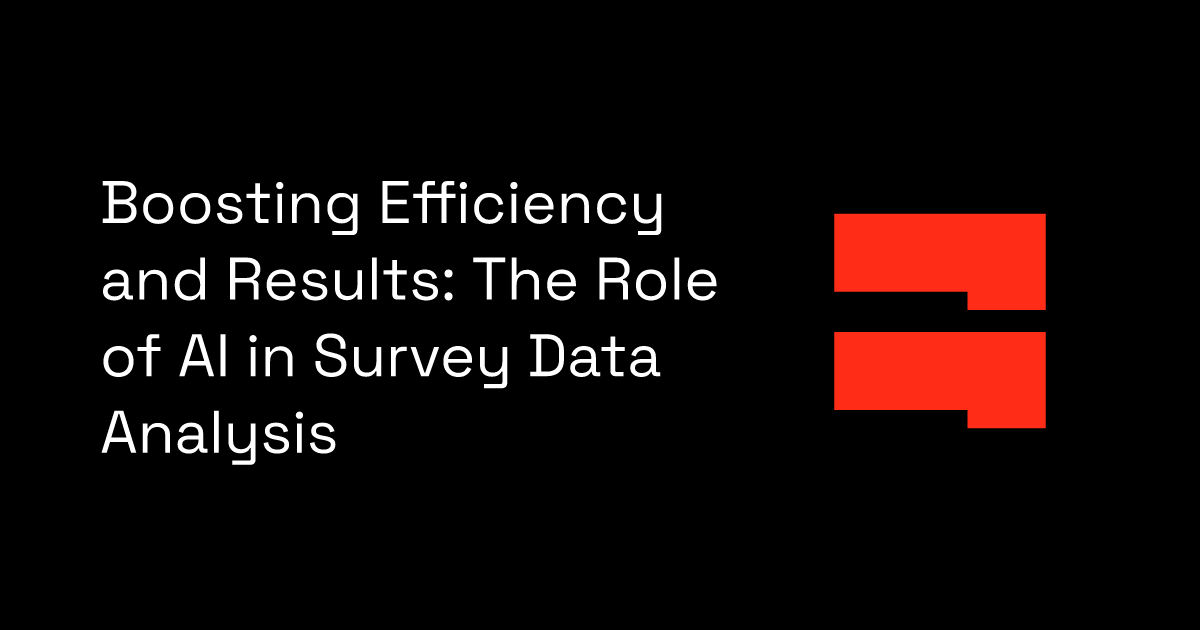 Boosting Efficiency and Results: The Role of AI in Survey Data Analysis | BlockSurvey