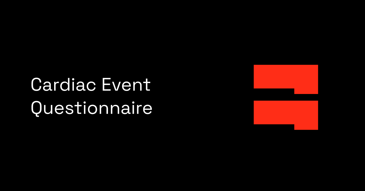 Cardiac Event Questionnaire
