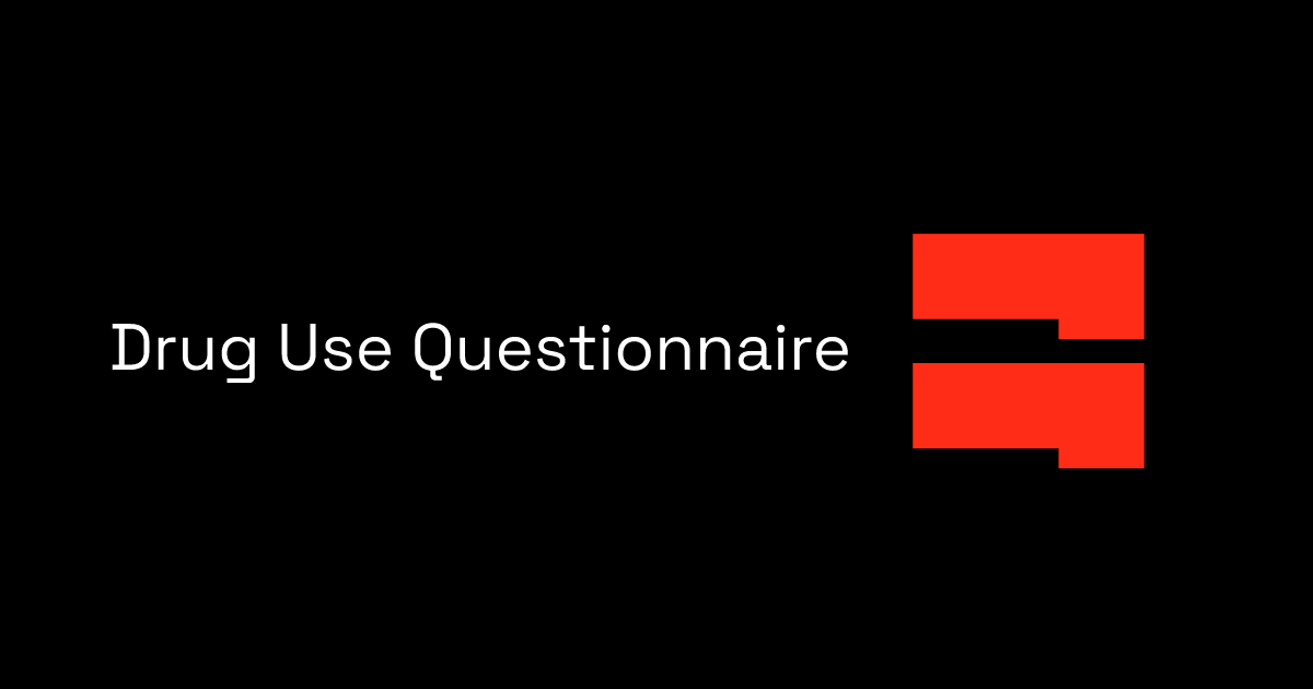 Drug Use Questionnaire