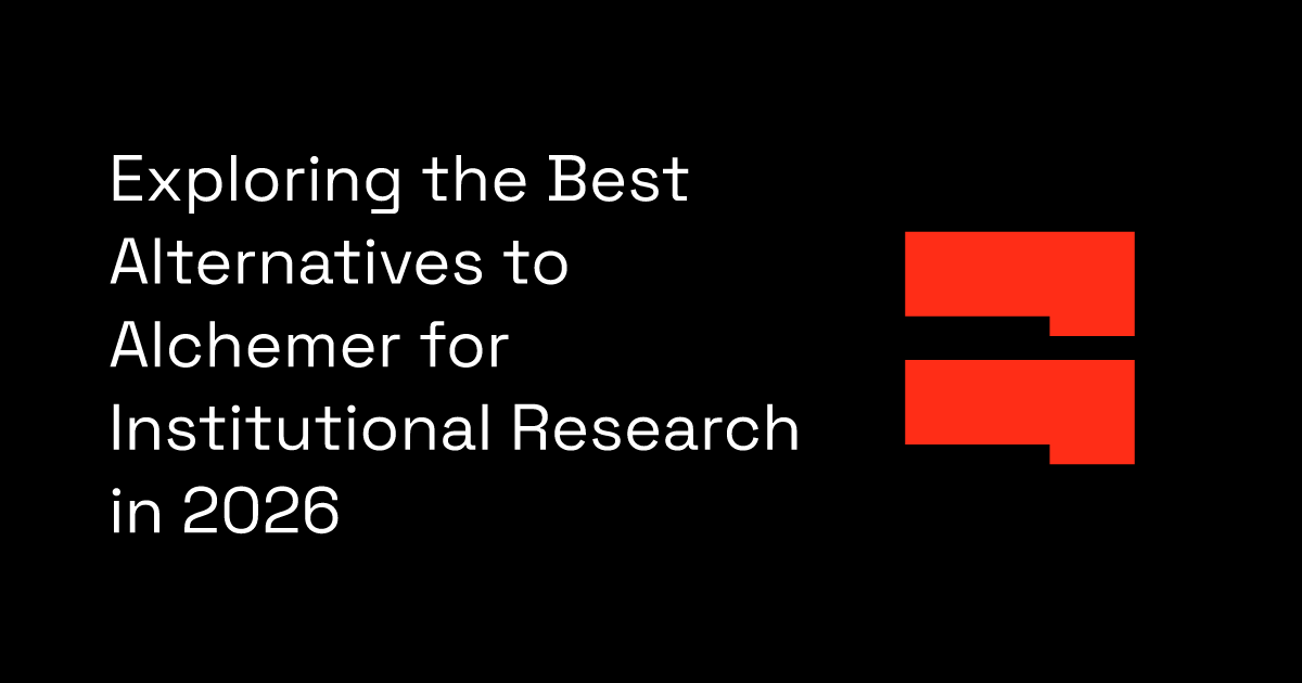 Exploring the Best Alternatives to Alchemer for Institutional Research ...