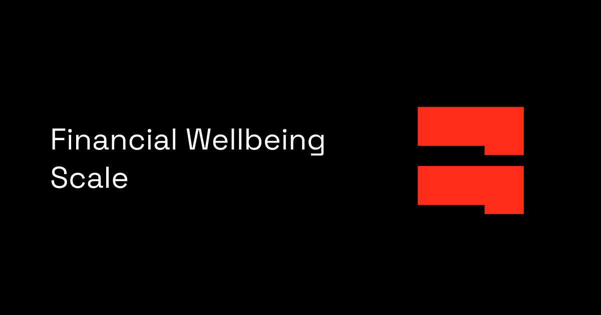 Financial Wellbeing Scale