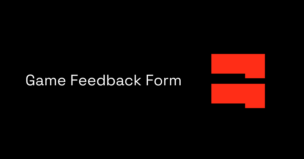 Game Feedback Form