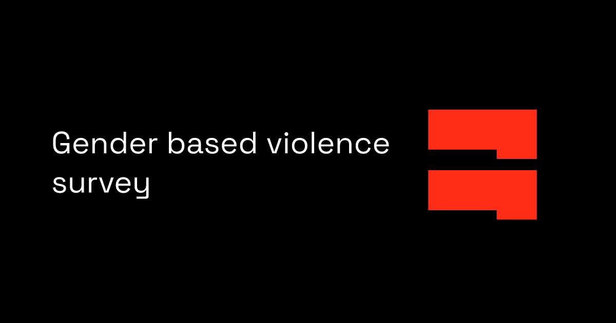 Gender based violence survey