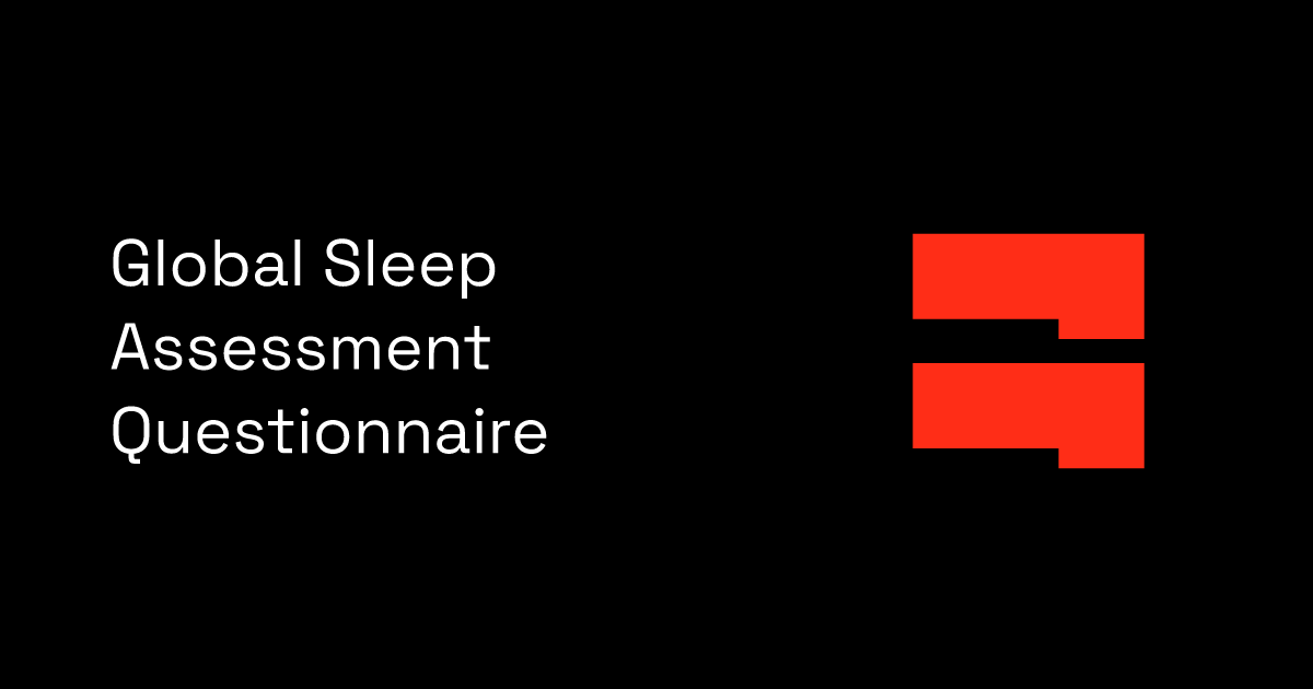 Global Sleep Assessment Questionnaire
