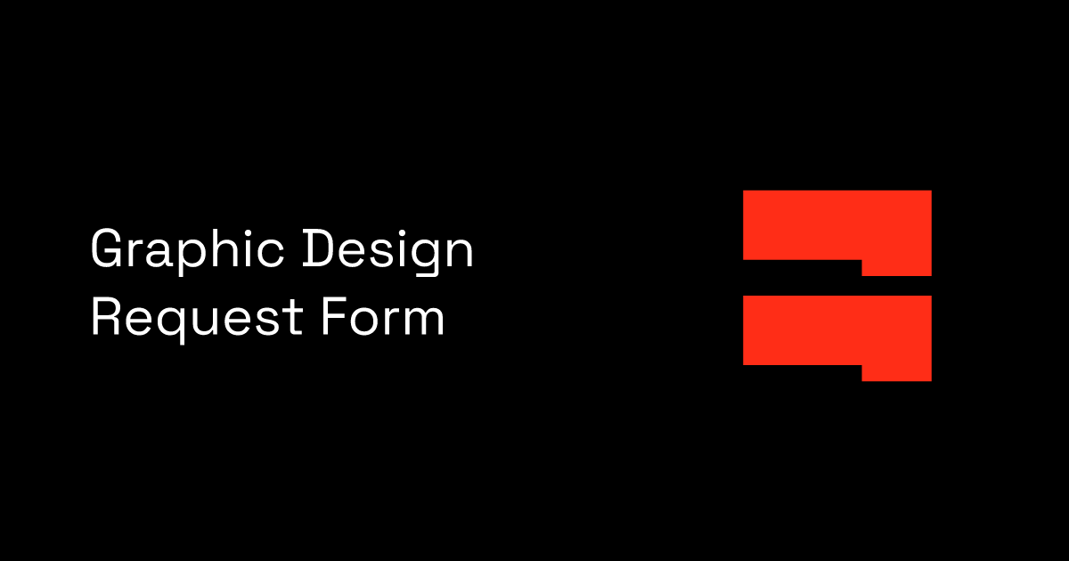 Graphic Design Request Form