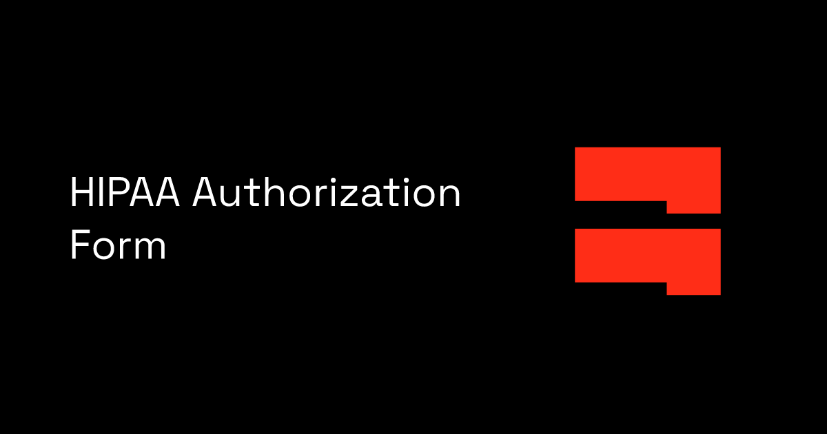 HIPAA Authorization Form