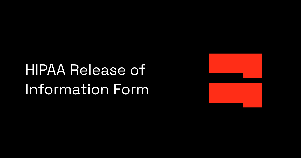 HIPAA Release of Information Form