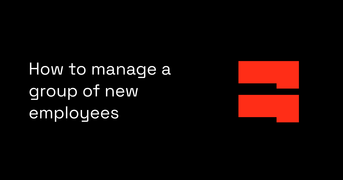 How to manage a group of new employees | BlockSurvey