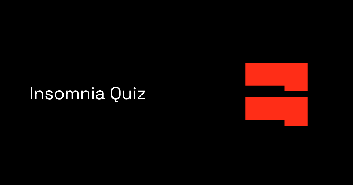 Insomnia Quiz
