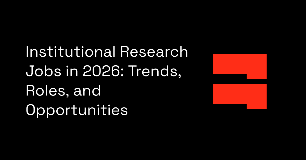 Institutional Research Jobs in 2026: Trends, Roles, and Opportunities ...