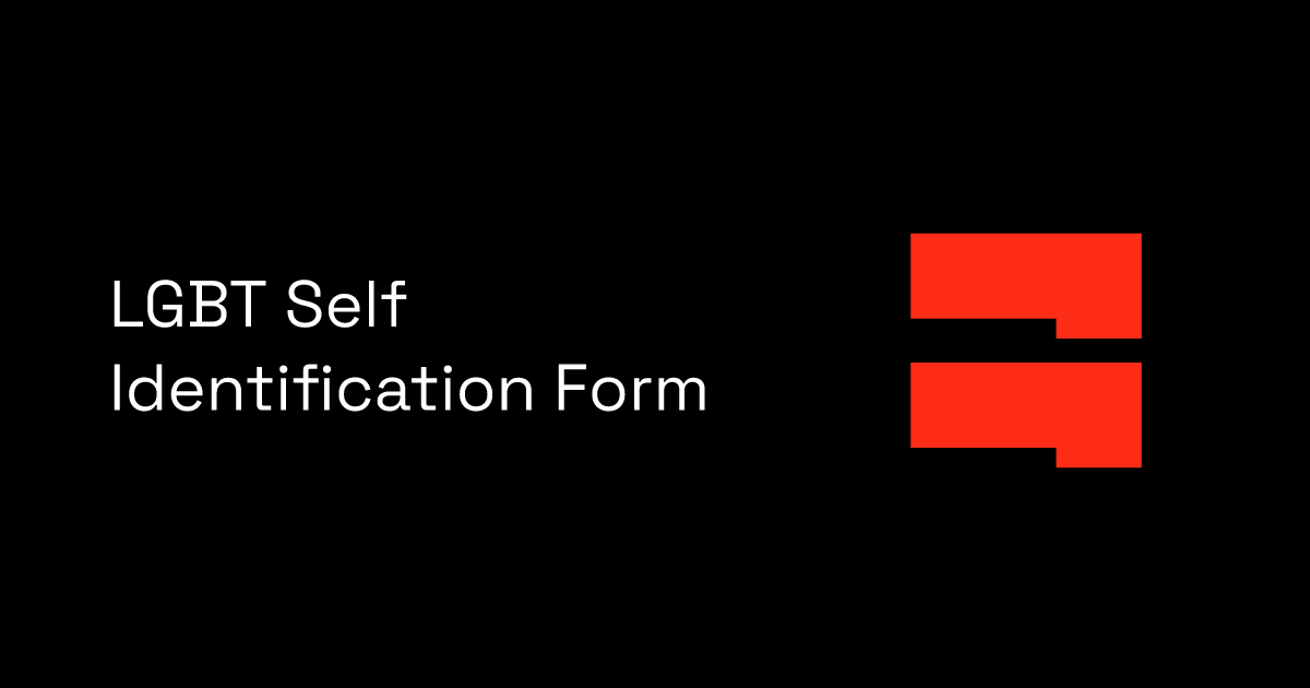 LGBT Self Identification Form