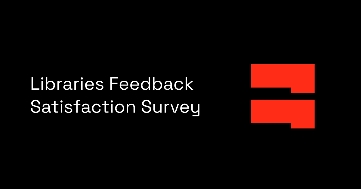 Libraries Feedback Satisfaction Survey
