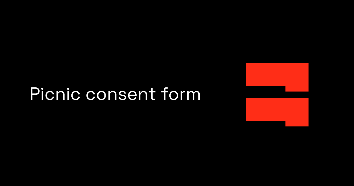 Picnic consent form