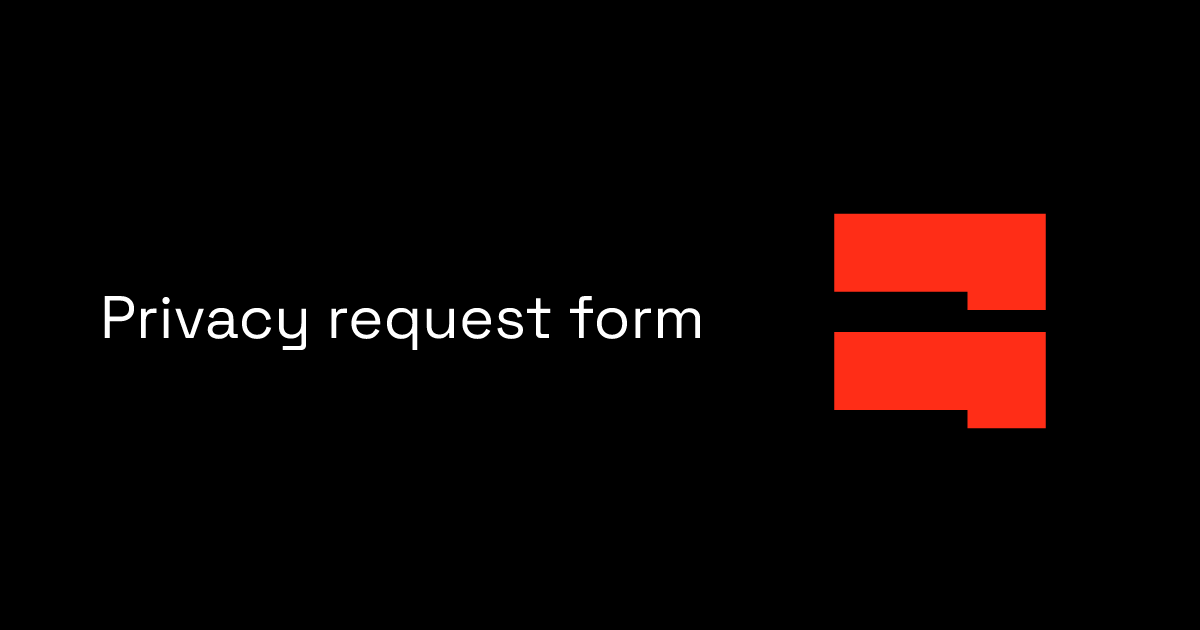 Privacy request form