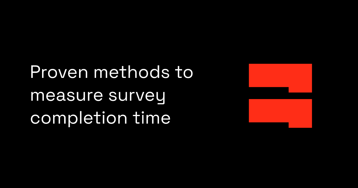 Proven methods to measure survey completion time | BlockSurvey