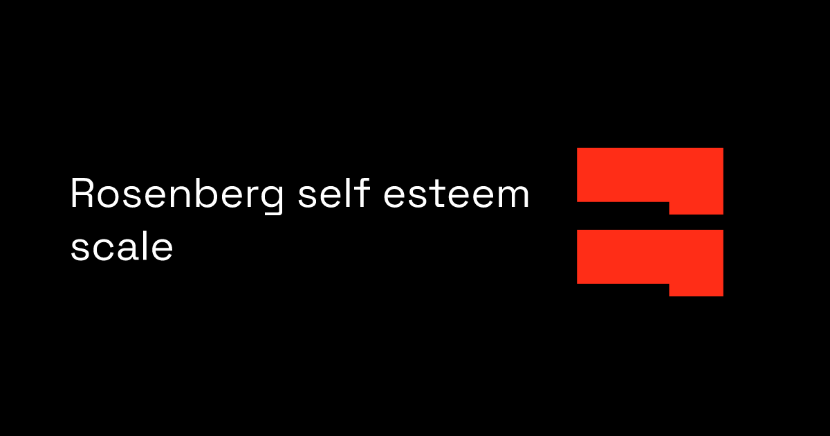 Rosenberg Self Esteem Scale