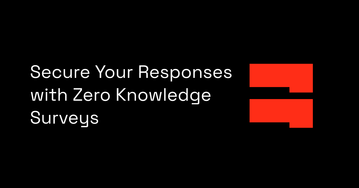 Secure Your Responses with Zero Knowledge Surveys