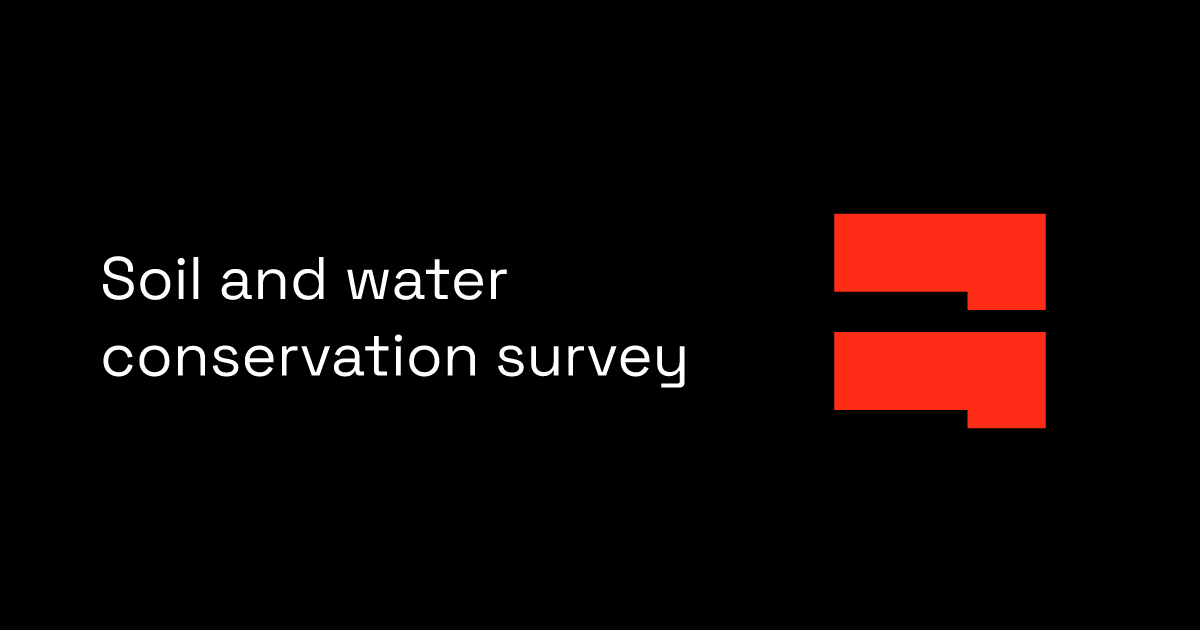 Soil and water conservation survey