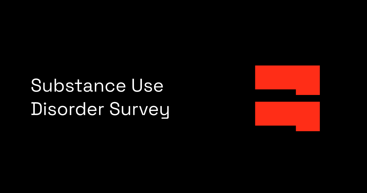 Substance Use Disorder Survey