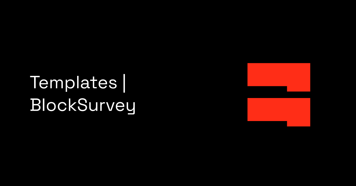 Create online forms and surveys in seconds | BlockSurvey