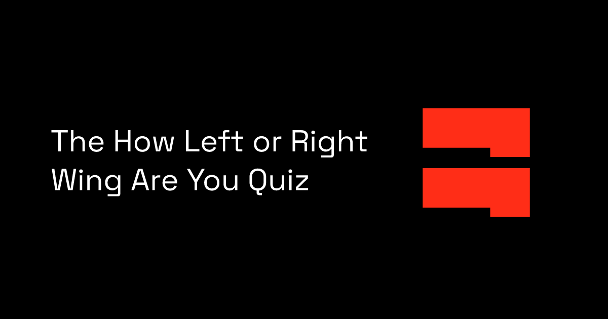 The How Left or Right Wing Are You Quiz