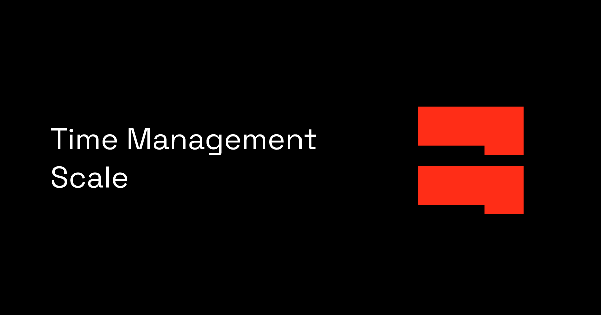 Time Management Scale