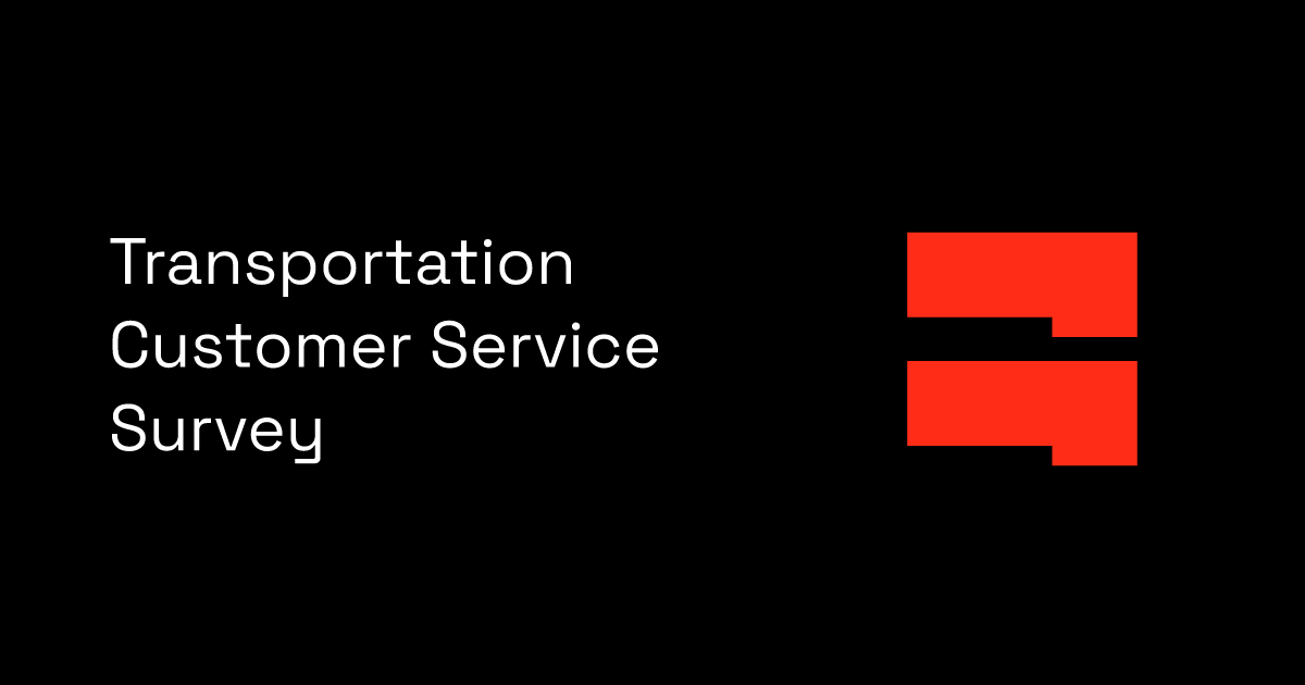 Transportation Customer Service Survey