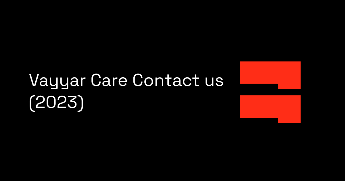 Vayyar Care Contact us (2023)