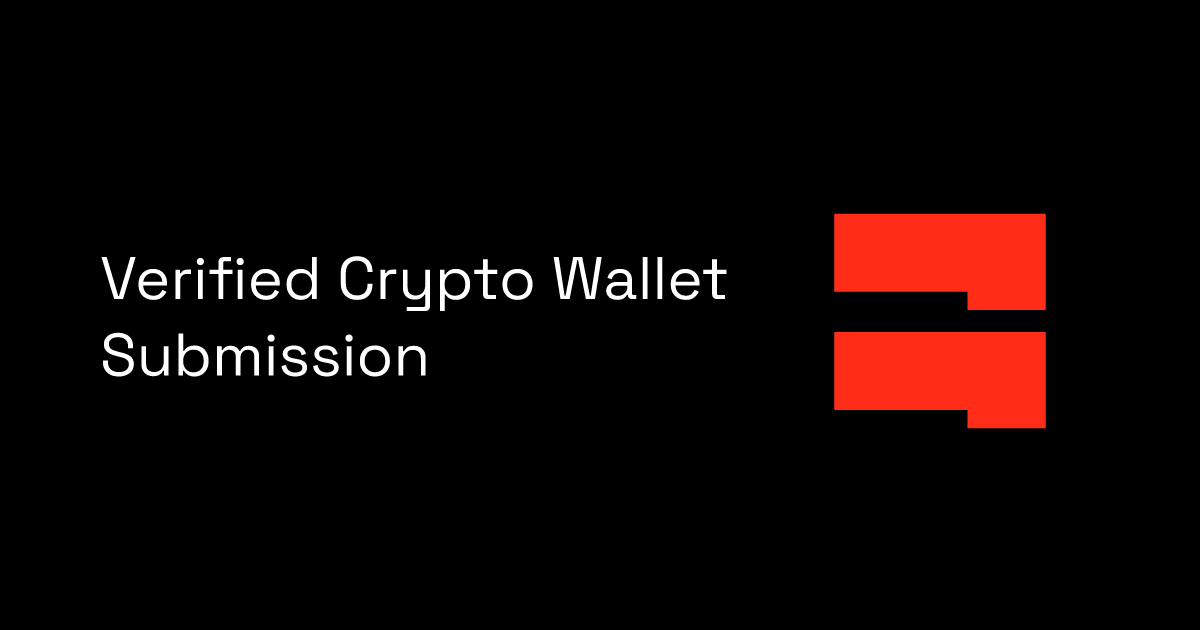 Verified Crypto Wallet Submission