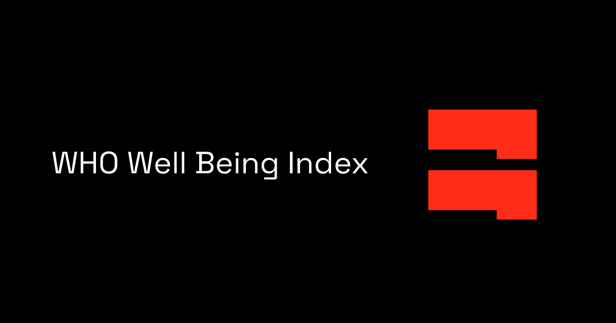 WHO Well Being Index